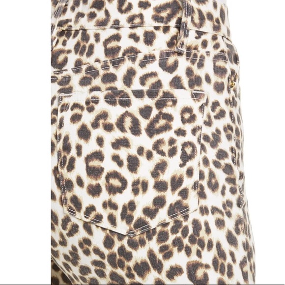Frame Denim | Jeans | Frame Ali Leopard Print High Waist Skinny Jean ...